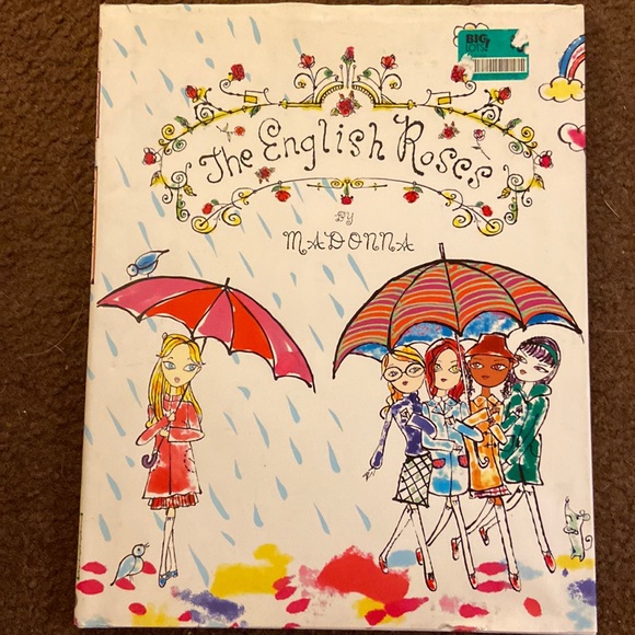 Other | Book The English Roses By Madonna Large Hardcover Book White ...